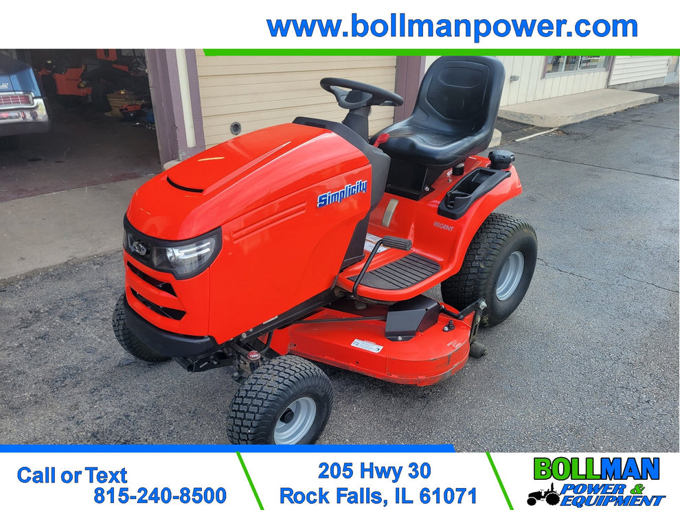 2019 Simplicity Regent 48" – Bollman Power & Equipment